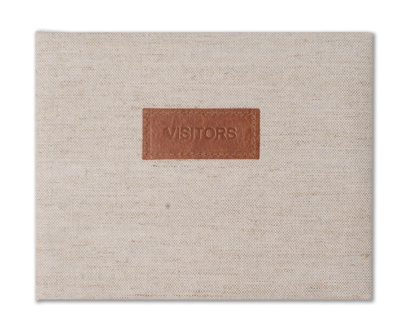 Linen Visitors Bookvisitor Comments Book Hotel Guest - Etsy UK