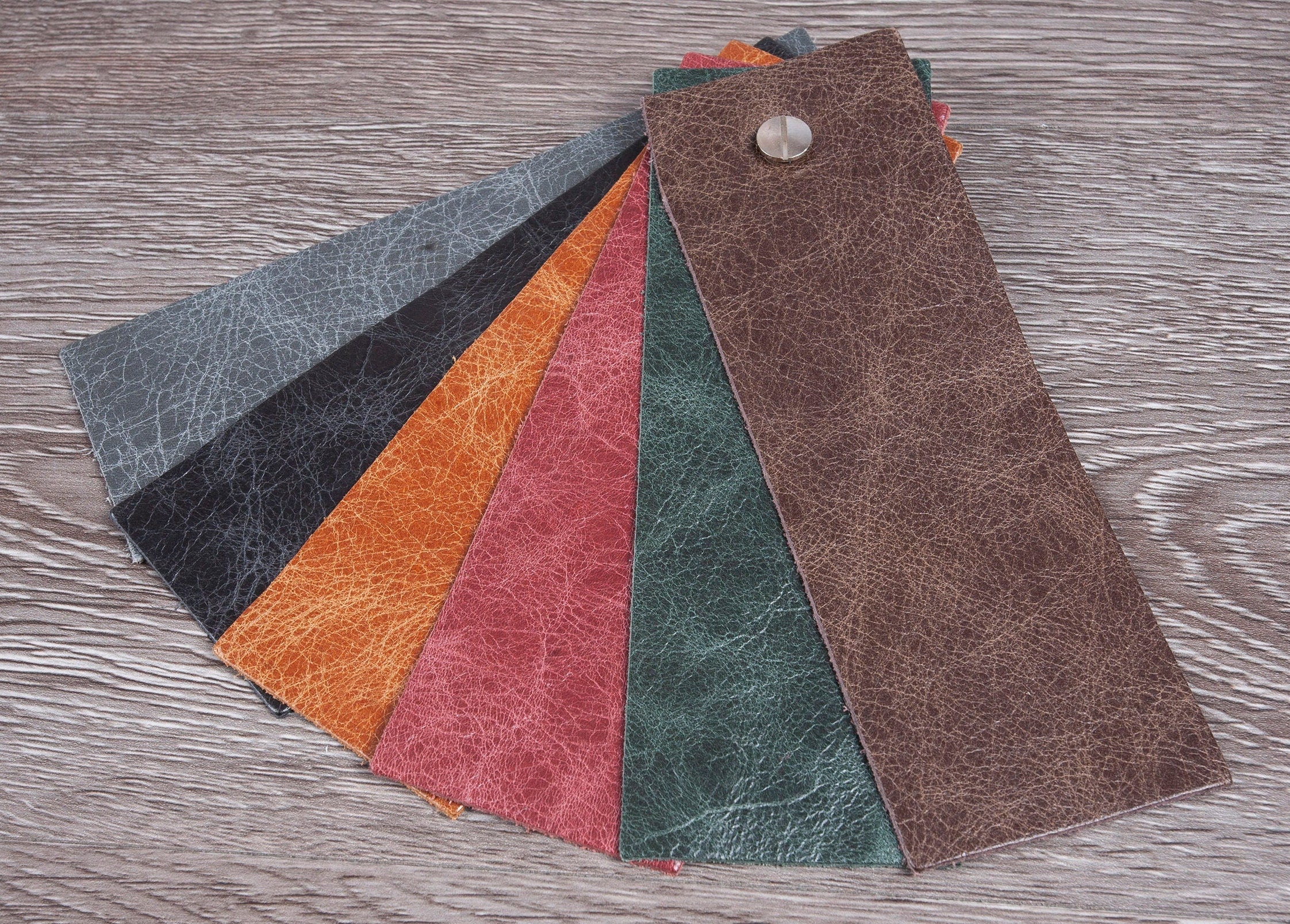 Leather Desk Blotter Military Style Full Demy Size Desk | Etsy