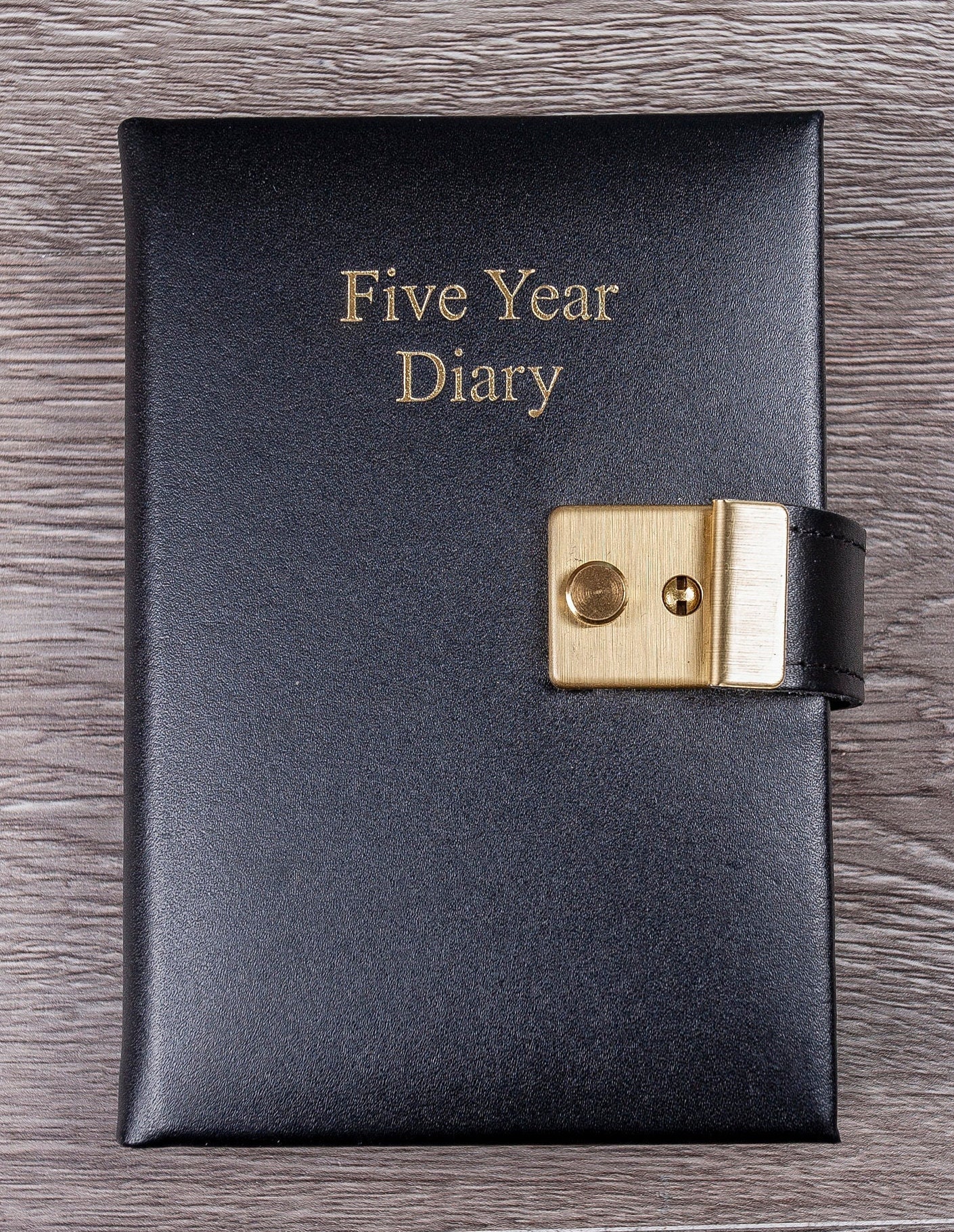 Lockable Five Year Diary A6 Size Journal Book five Year - Etsy UK