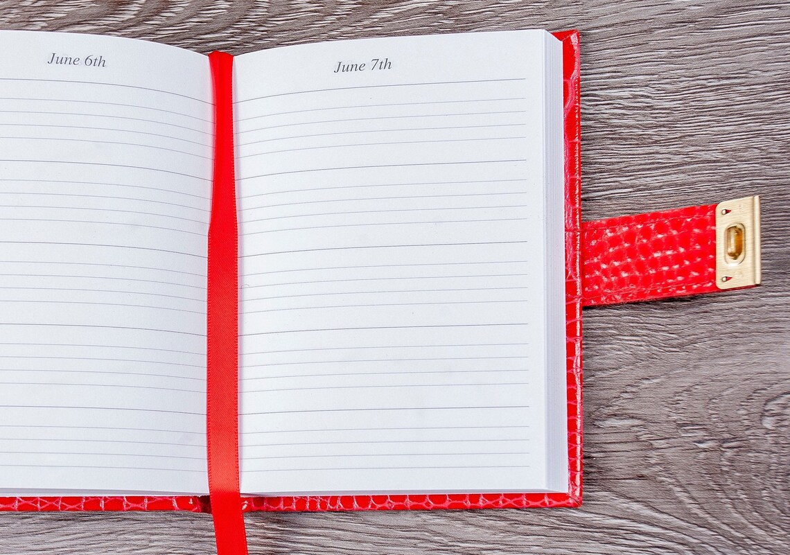 A6 Five Year Diary Lockable Journal Book five Year Memory - Etsy UK