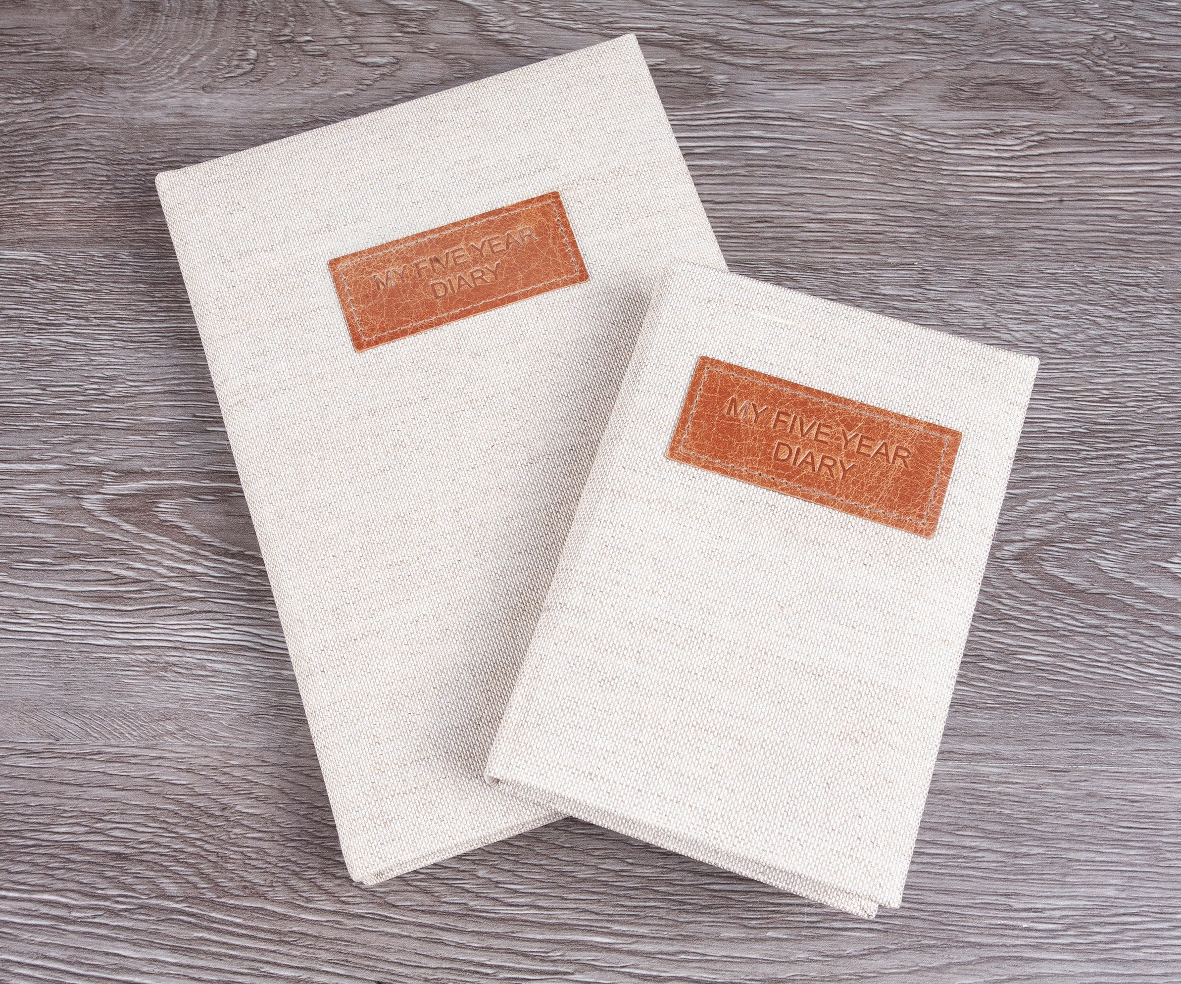 Linen Five Year Diary A6 & A5 Size Journal Book five Year - Etsy