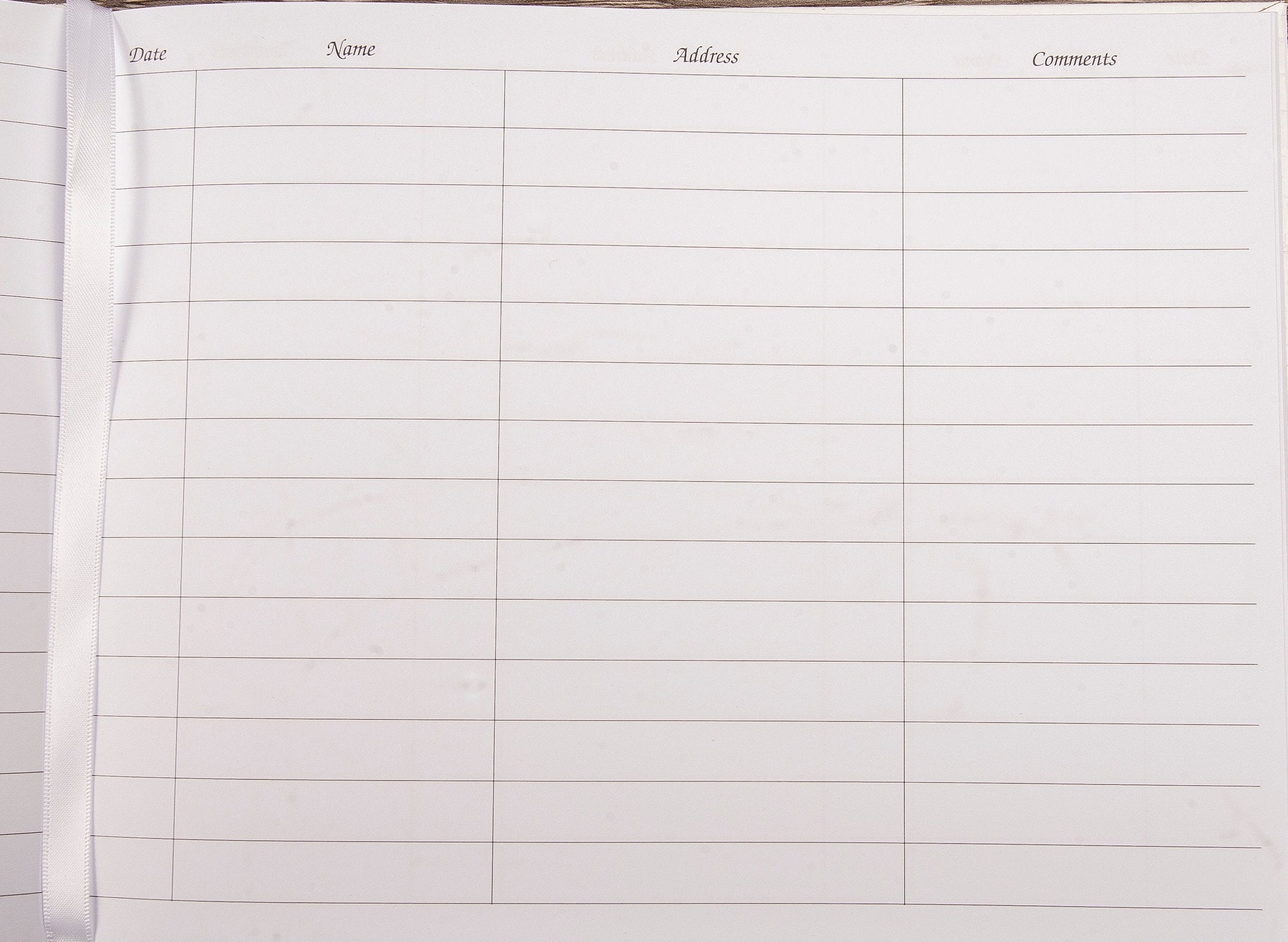 Deluxe Visitors Book Guest Book Visitor Comments Book Hotel - Etsy ...