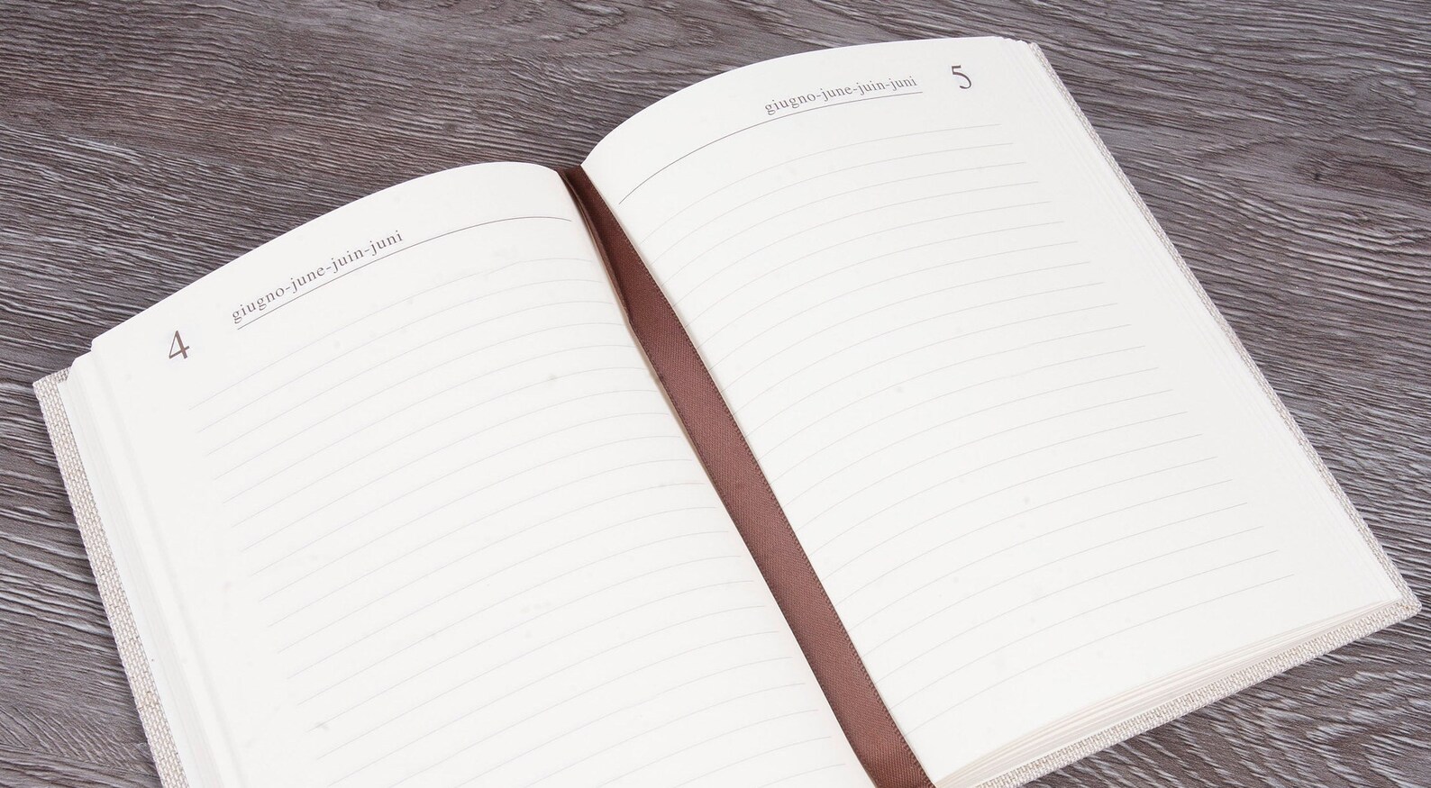 Any Year Diary A5 & A6.5 Size One Year Dairy Journal Book One | Etsy