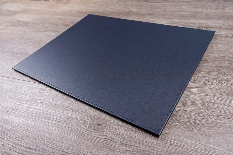 Leather A2 Desk Mat Desk Writing Pad Computer Keyboard Mat - Etsy