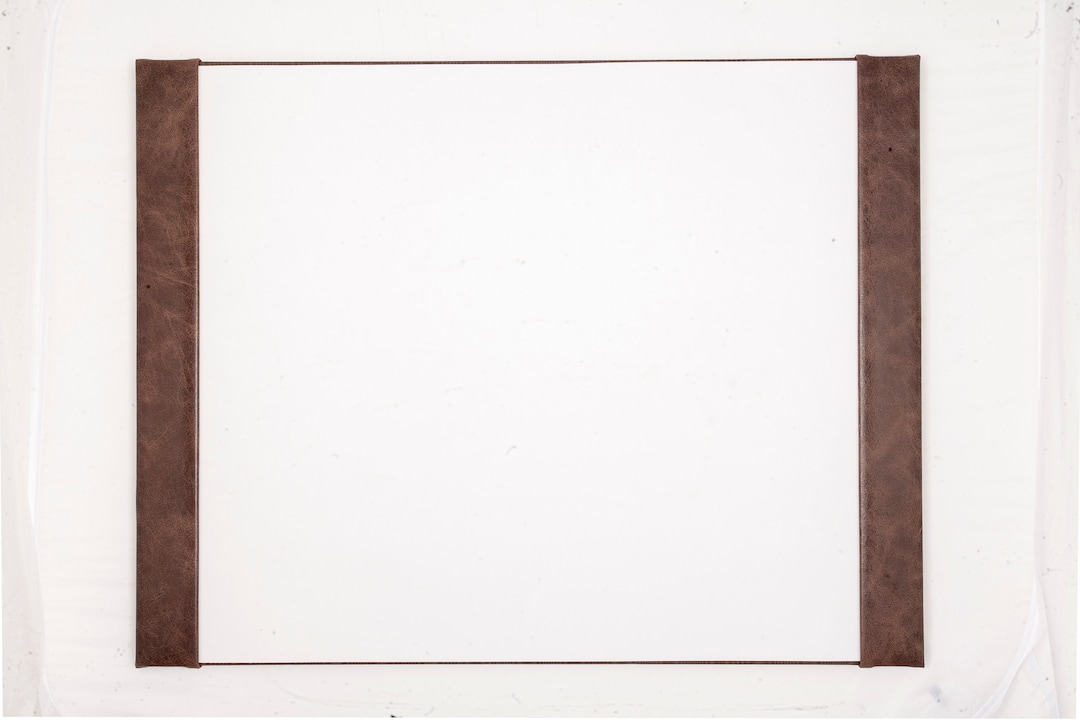 Leather Desk Blotter Military Style Full Demy Size Desk Writing Mat ...