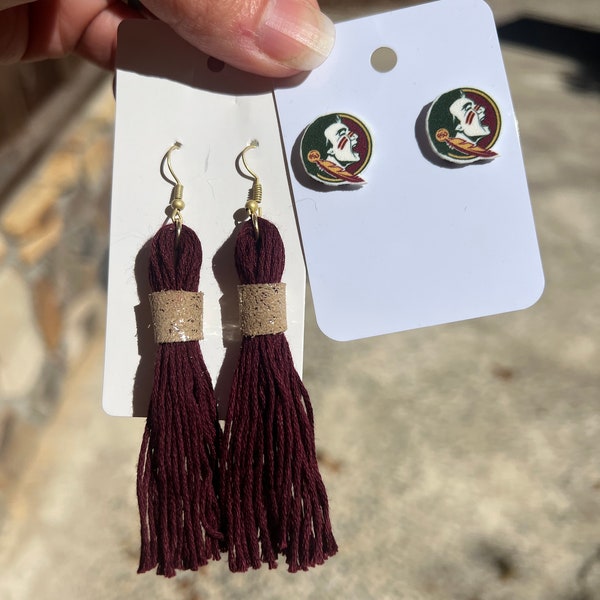 Fsu Earrings - Etsy