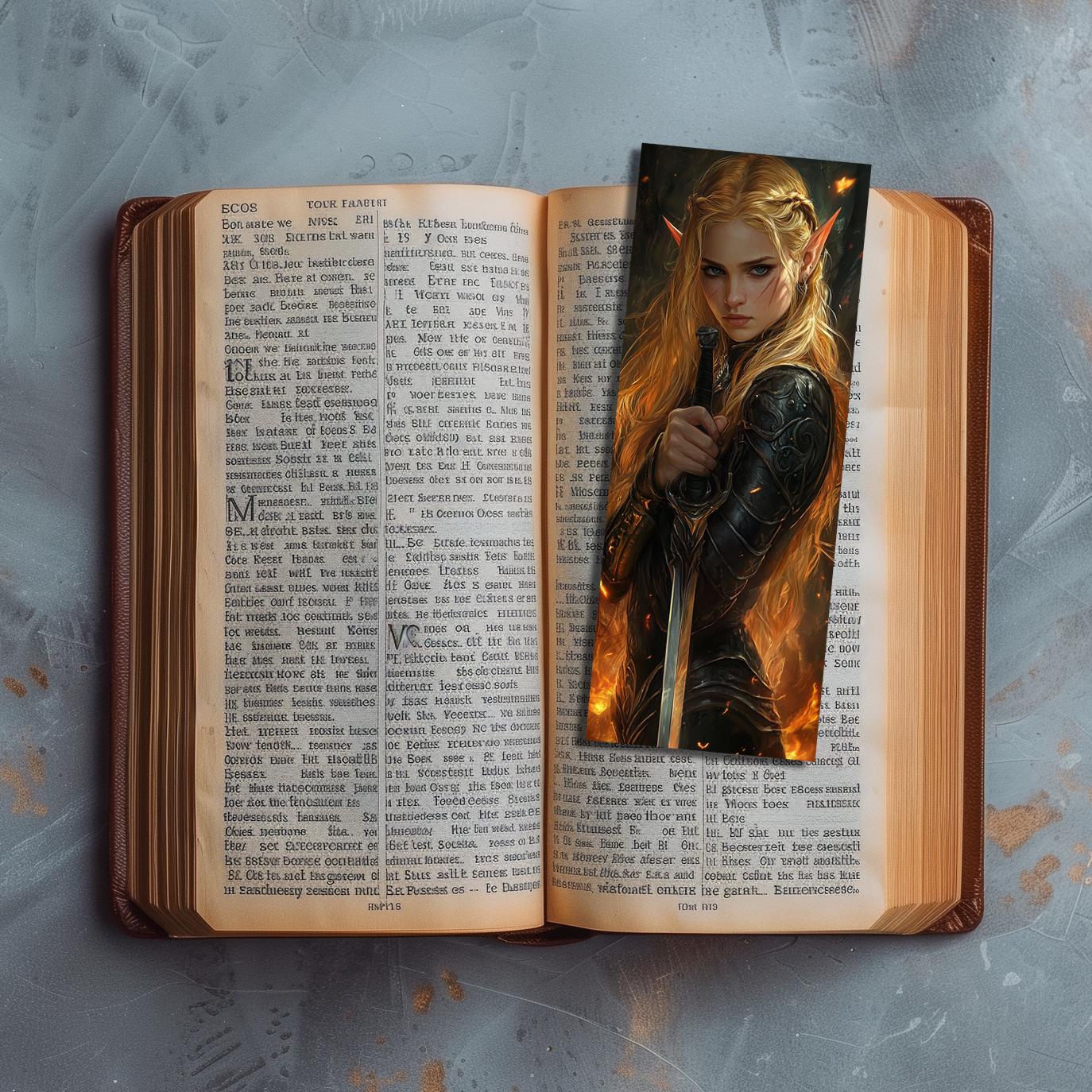 Fantasy Bookmarks Set of 8, TOG Bookmarks, Fantasy Books Reader Gift ...