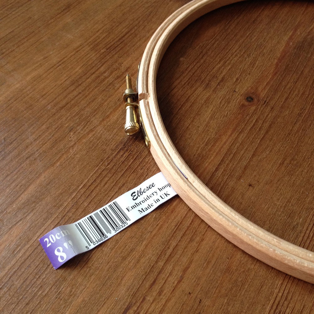 Embroidery 8inch 20cm Hoop by Elbesee | Etsy