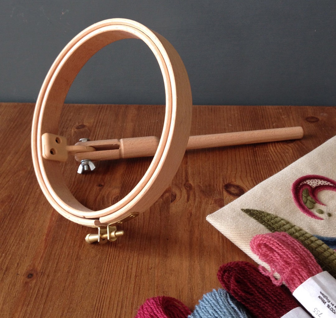 Embroidery 6inch, 15cm, Hoops With Stalk to Work With Seat Frame by ...