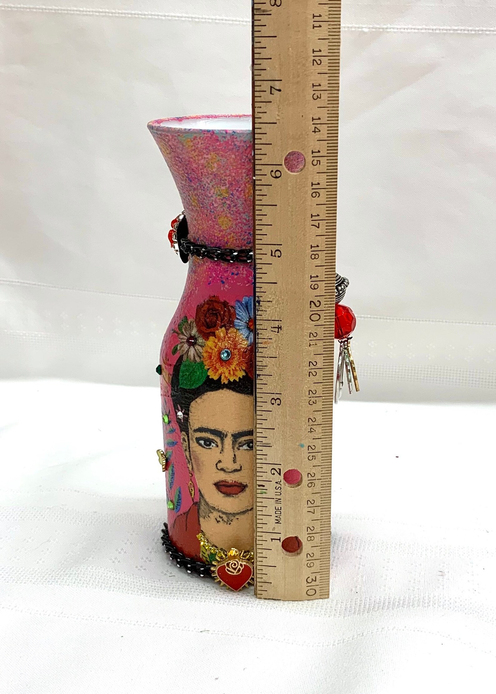 Frida Decor Frida Kahlo Glass Vase Frida Kahlo Party | Etsy