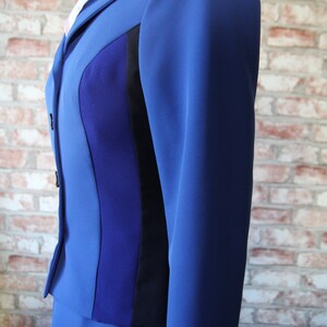 3 Piece Blue Costume. Agent Costume Cosplay - Etsy