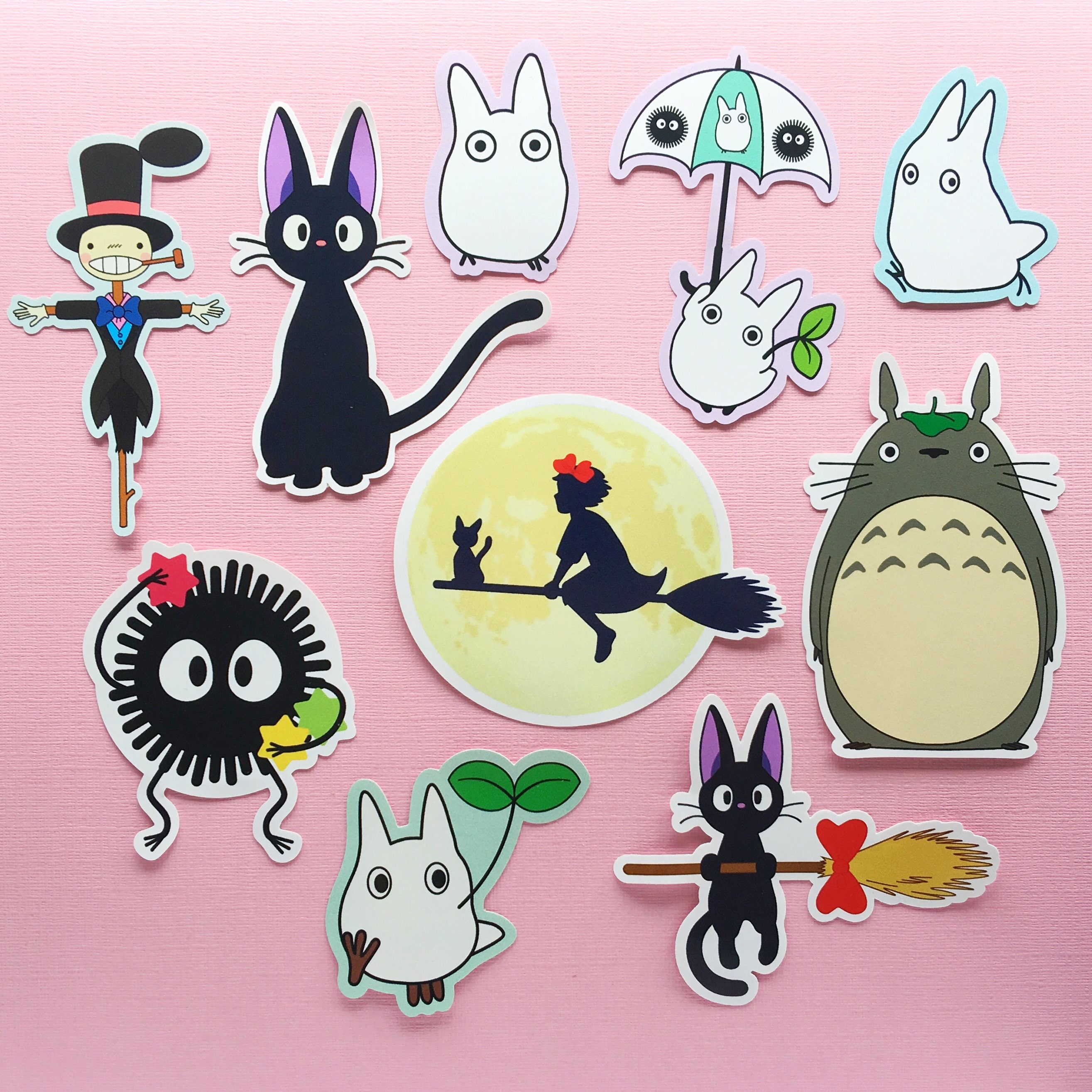 Studio Ghibli stickers set 1 or single My Neighbor