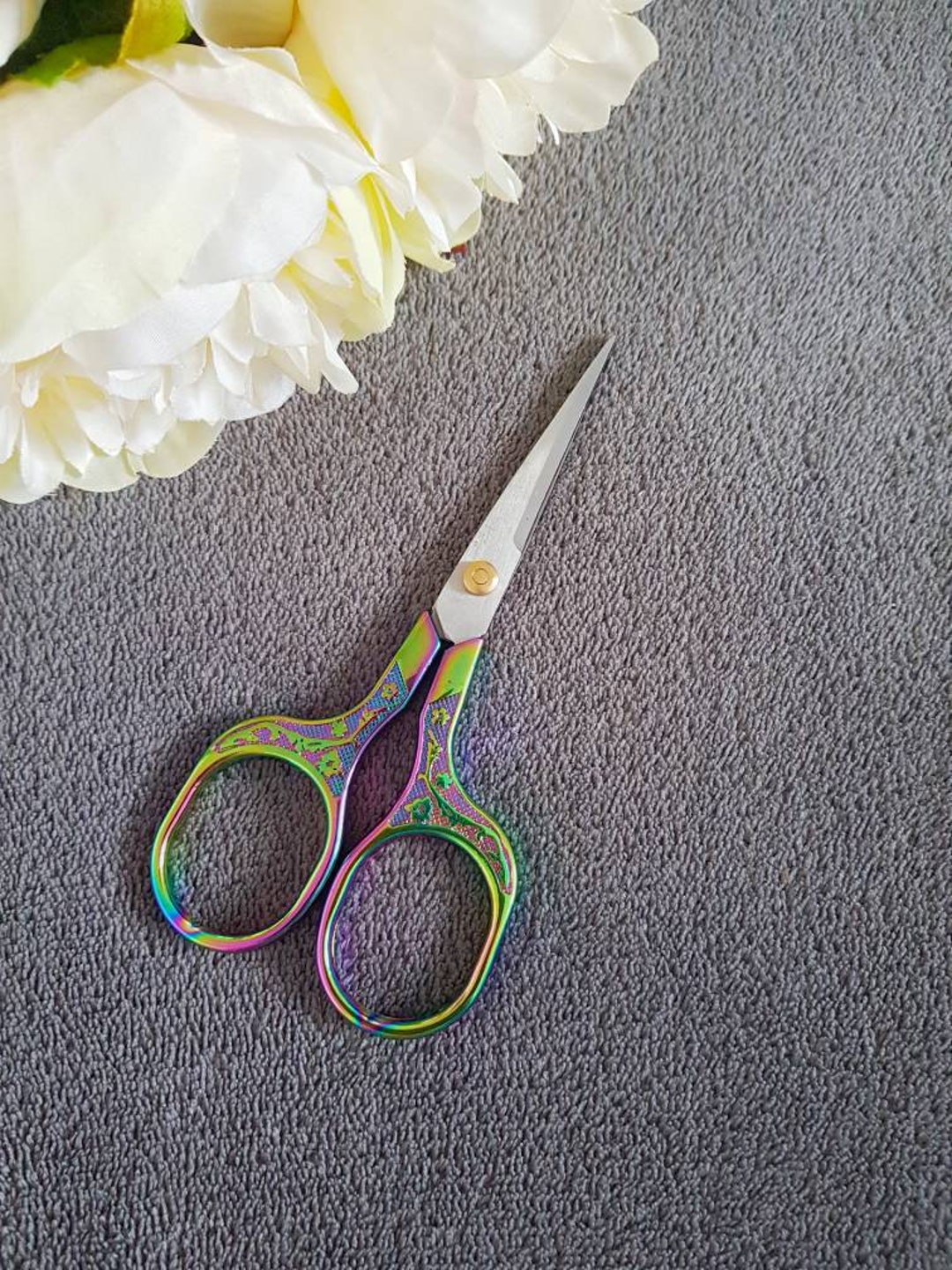 Rainbow Crafting Scissors Crochet & Knitting Scissors - Etsy