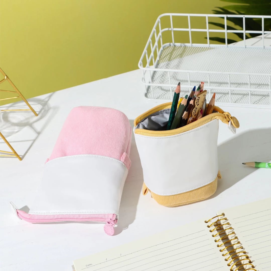 Pastel Pop up Telescopic Pencil Case Multiple Colour Options - Etsy