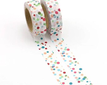 Polka Dot Washi Tape | Etsy