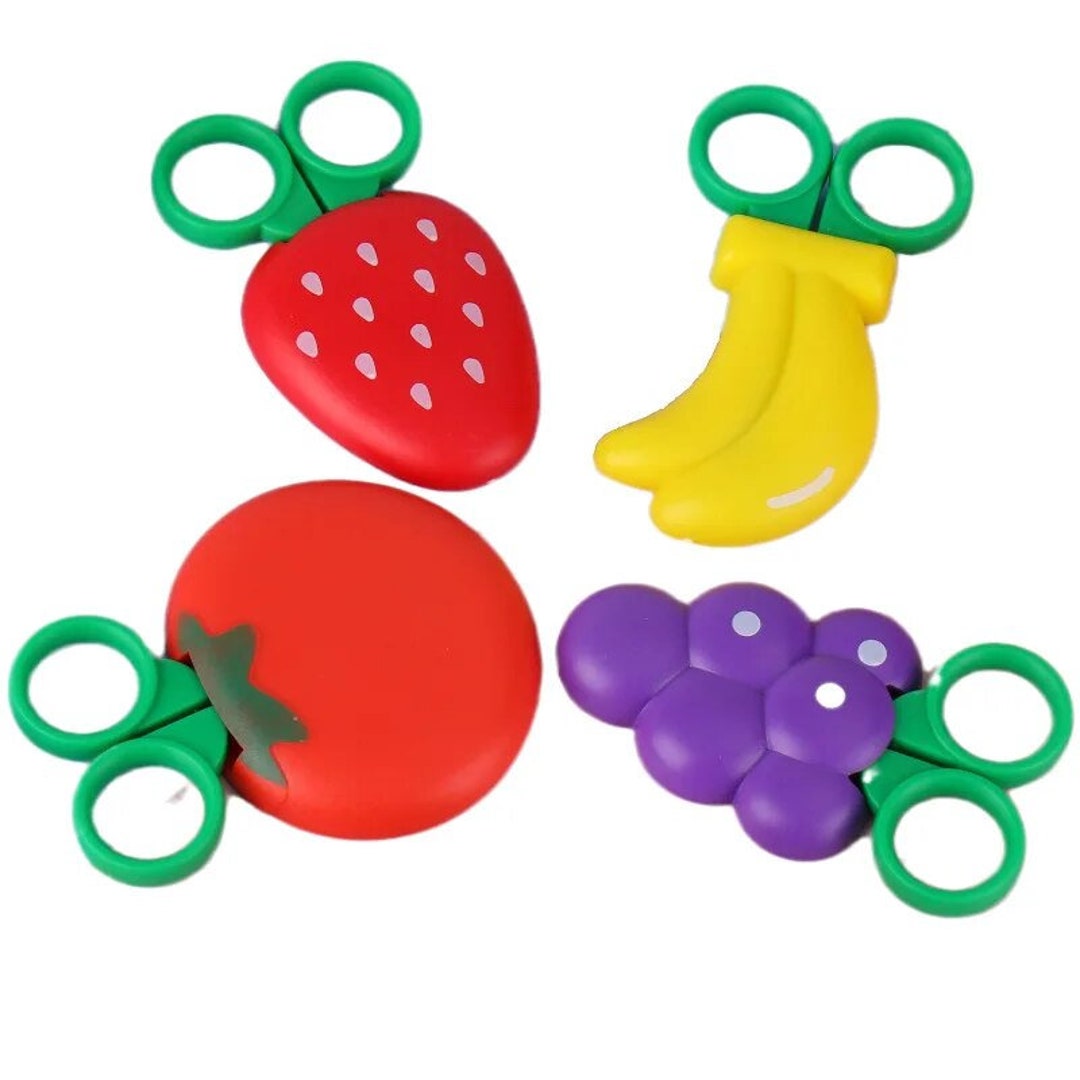 Cute Mini Fruit Shape Magnetic Scissors - Etsy