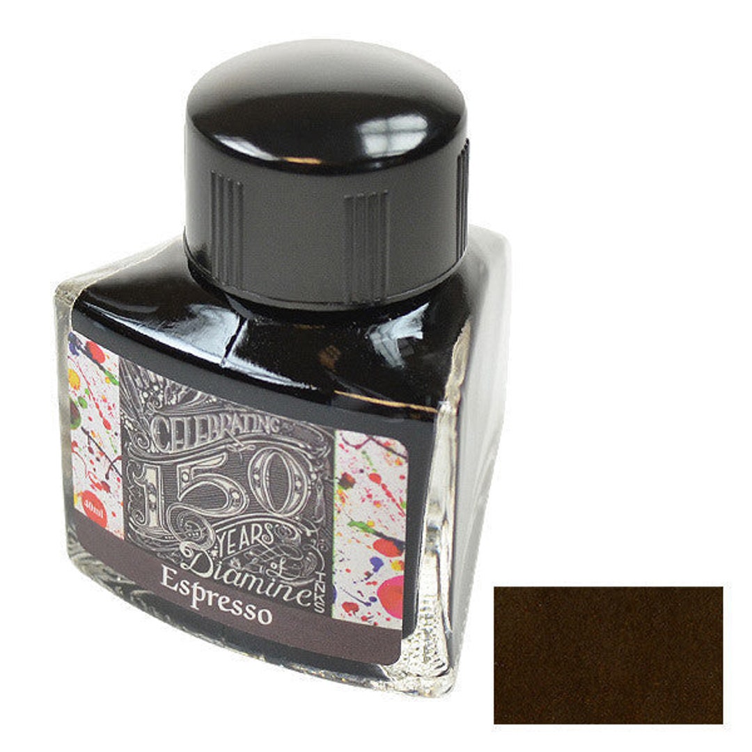 Espresso 150th Anniversary Diamine Fountain Pen Ink 40ml - Etsy