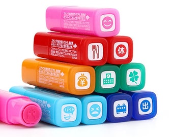 Dog Stamp Erasable Stamp Pilot Frixion Stamp Tiny Schedule Stamp Self ...