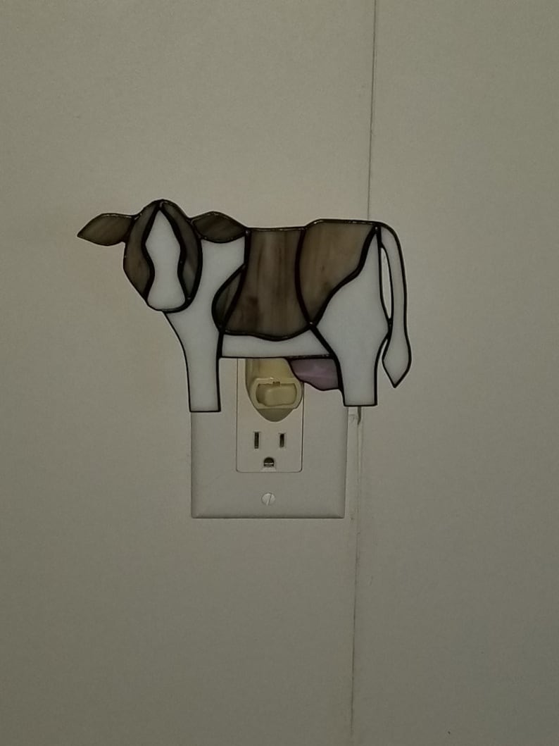 Brown Cow Night Light - Etsy