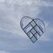 Beveled Glass Heart With Iridescent Accents - Etsy