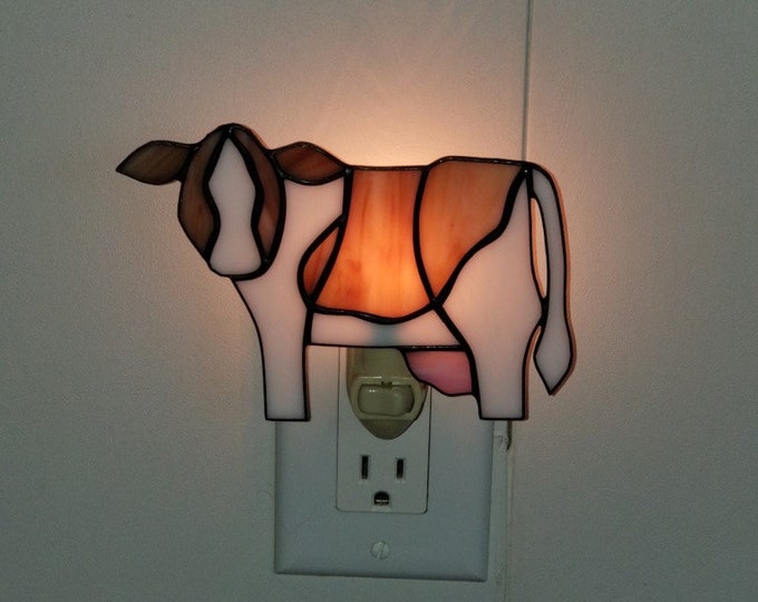Brown Cow Night Light - Etsy