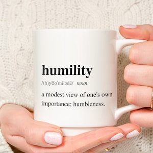 Humility Definition Mug, Enneagram 2mug, Enneagram 2 Gift, Enneagram 2 ...