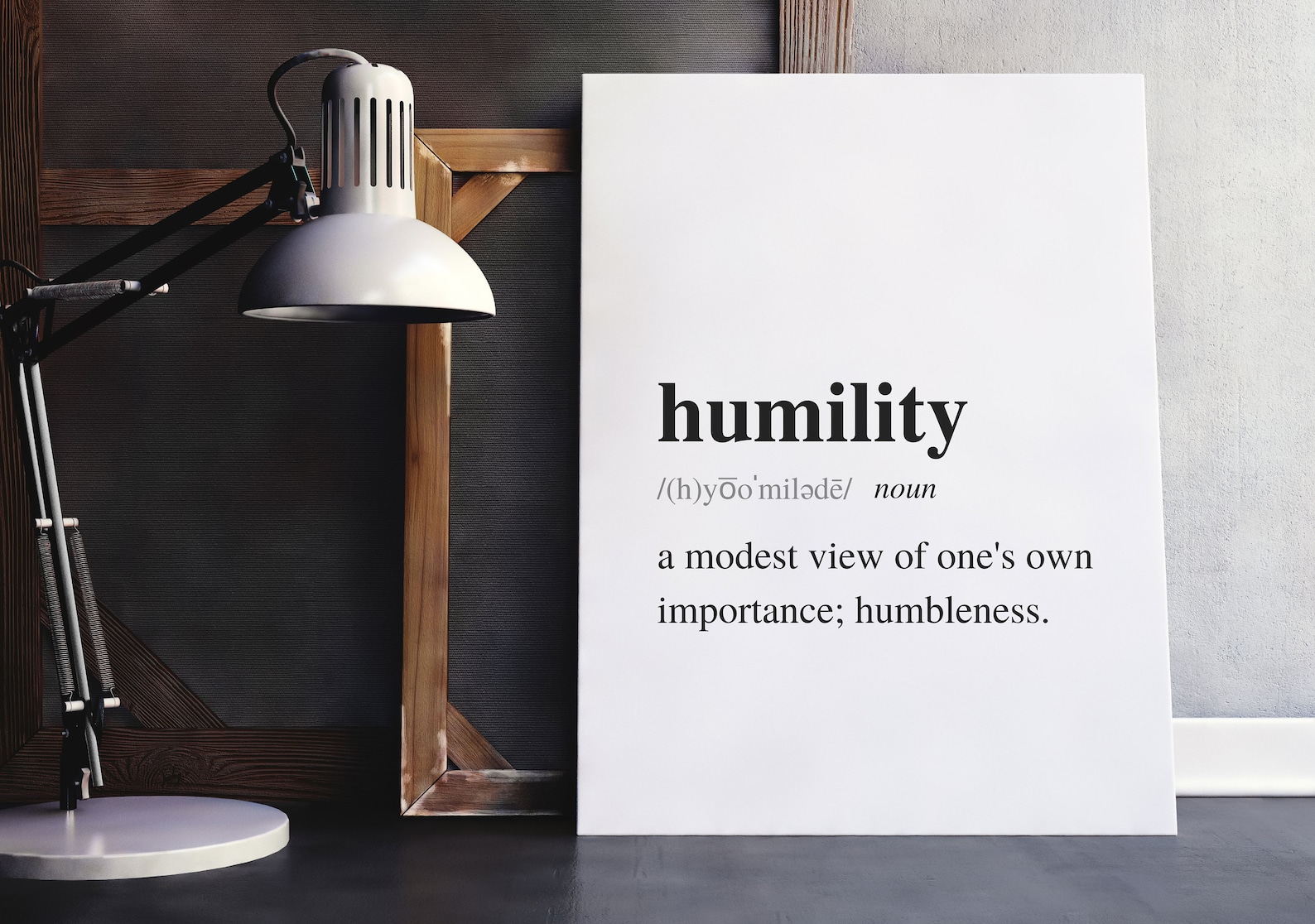 Humility Definition Print, Enneagram 2 Virtue, Enneagram 2 Printable ...