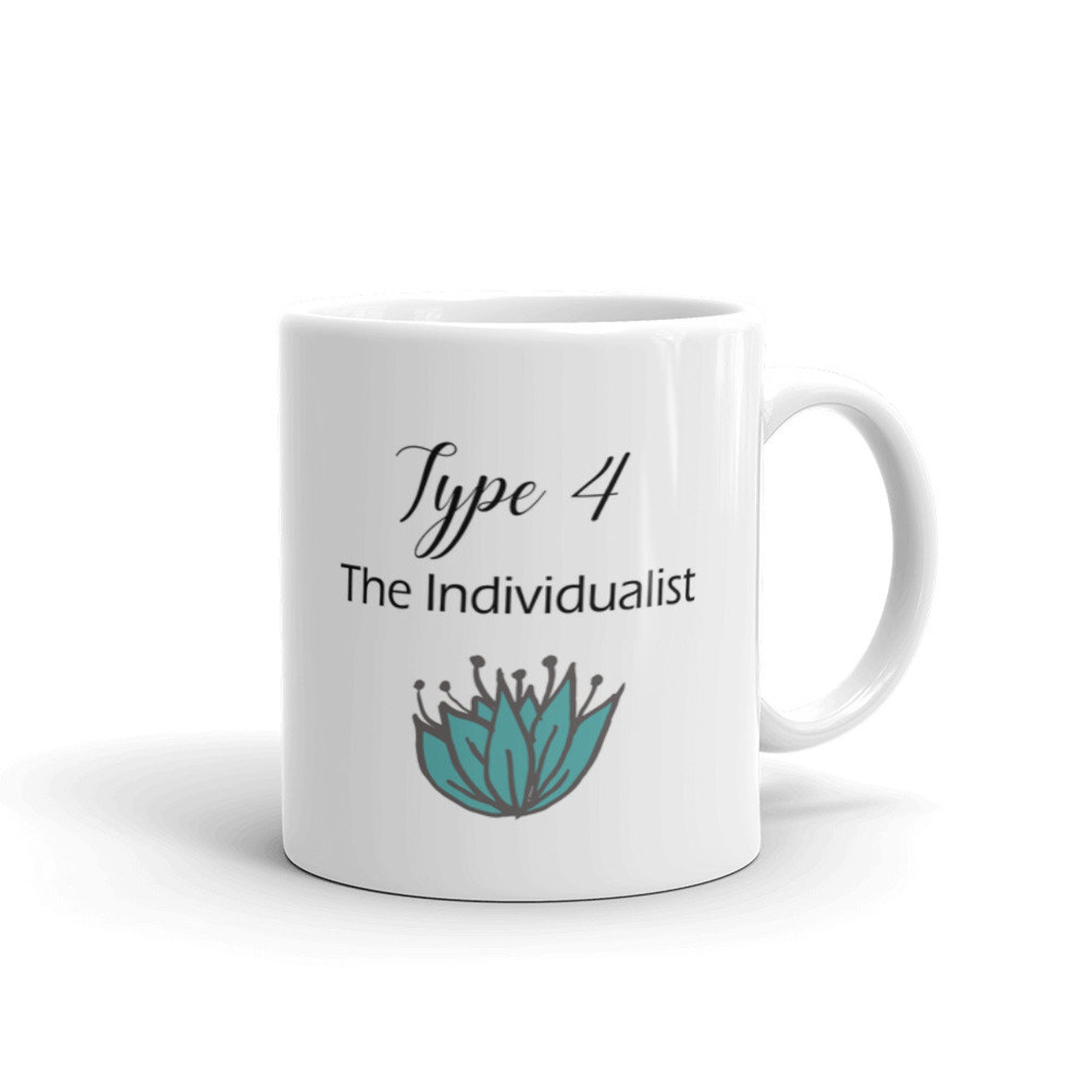Enneagram Type Four Mug, Enneagram 4 Gift, Enneagram 4 Mug, Type 4 ...