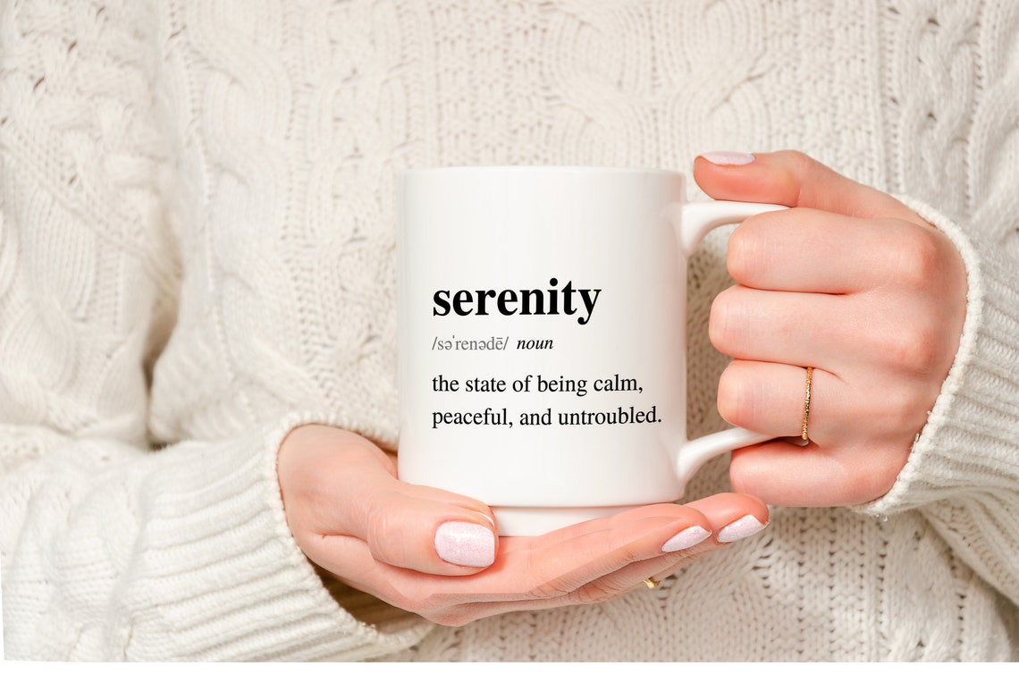 Serenity Definition Mug, Enneagram 1 Mug, Enneagram 1 Gift, Enneagram 1 ...
