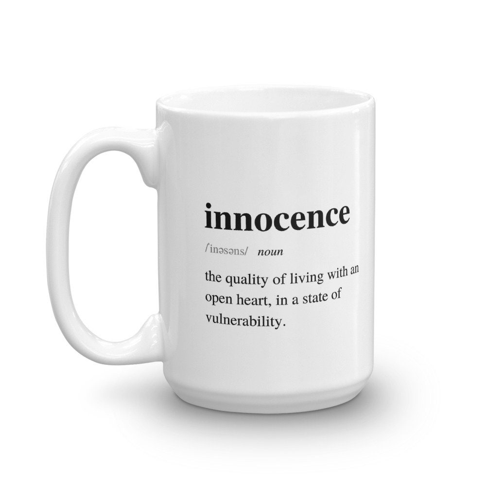 Innocence Definition Mug, Enneagram 8 Mug, Enneagram 8 Gift, Enneagram ...