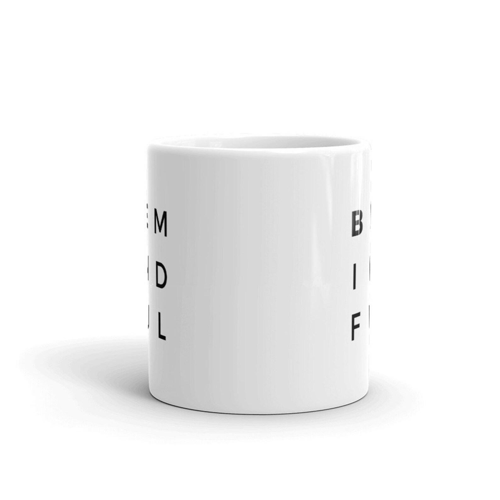 Be Mindful Coffee Mug, Mantra Mug, Mindfulness Gift, Intention Mug - Etsy
