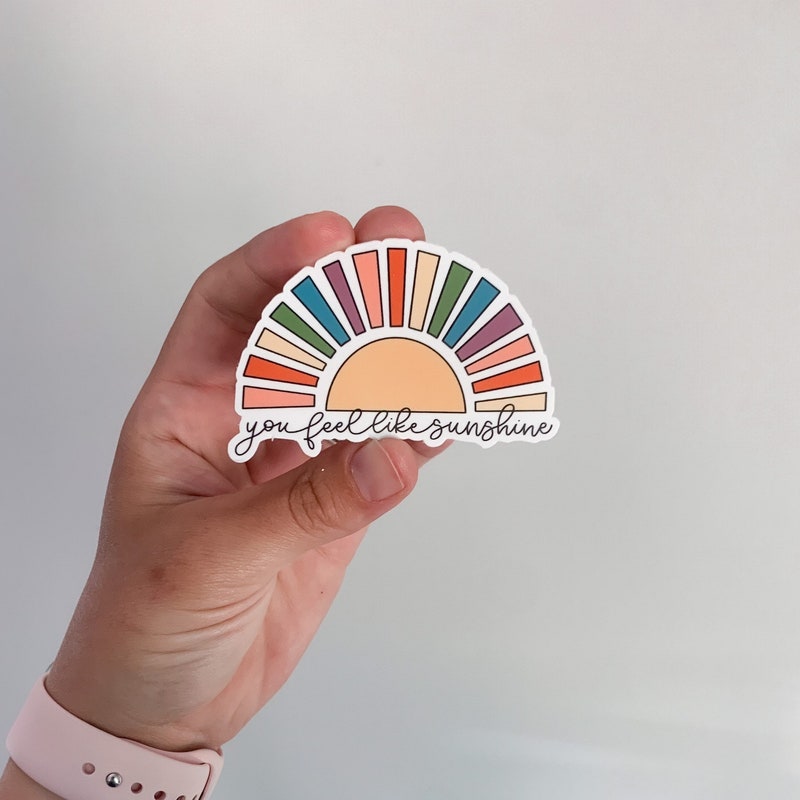 Sunshine Sticker - Etsy