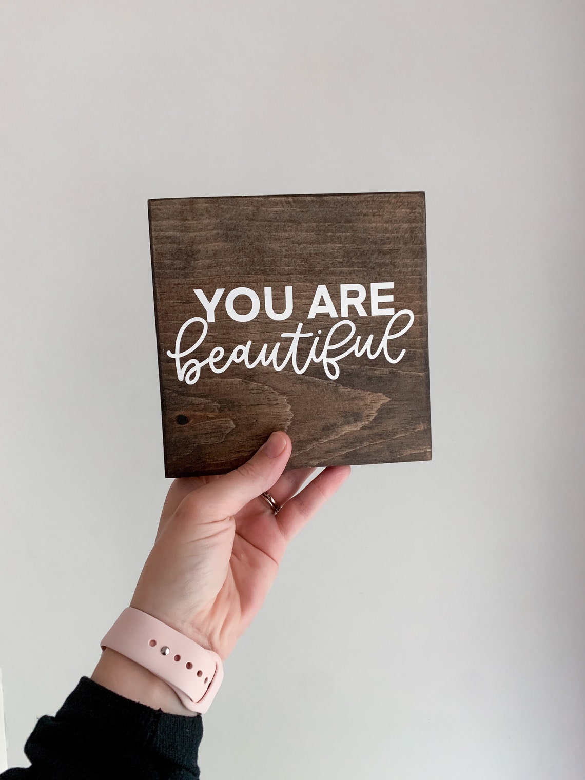 Words of Affirmation Sign Affirmation Sign You Are Loved Sign You Are ...