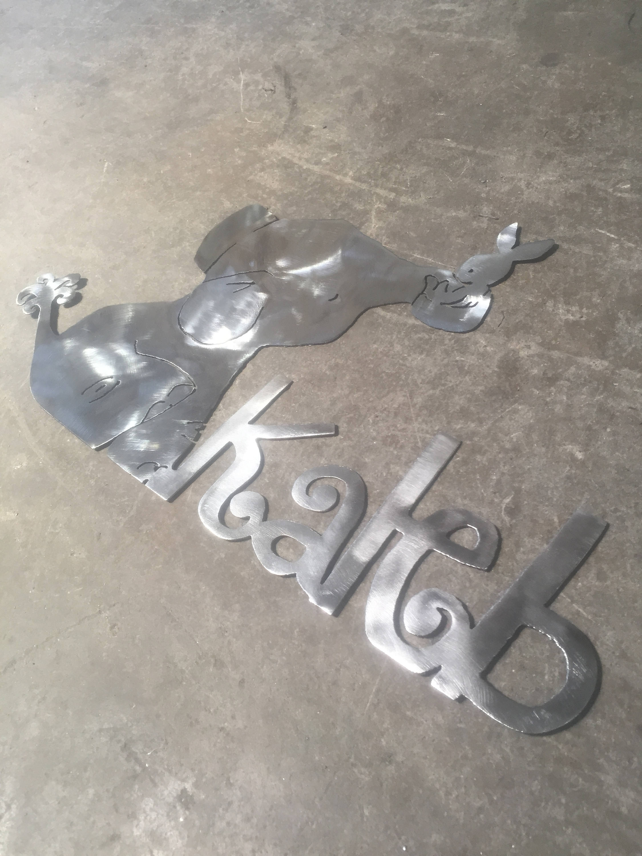 Baby Elephant Custom Wall Art - Etsy