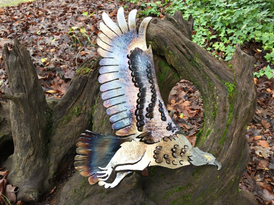 Colorful Metal Eagle - Etsy