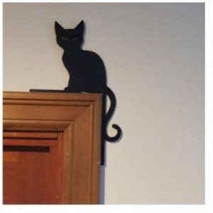 Halloween Door Picture Frame or Shelf Corner Decorations Spooky Witch ...