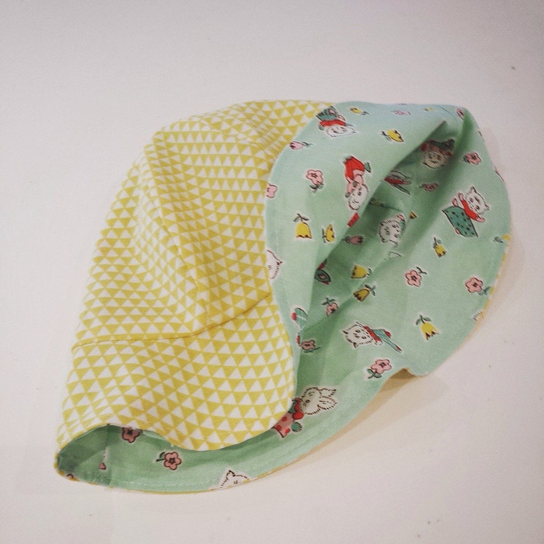 SEWING PATTERN Kids Reversible Sun Hat Pdf Sewing Pattern - Etsy Canada