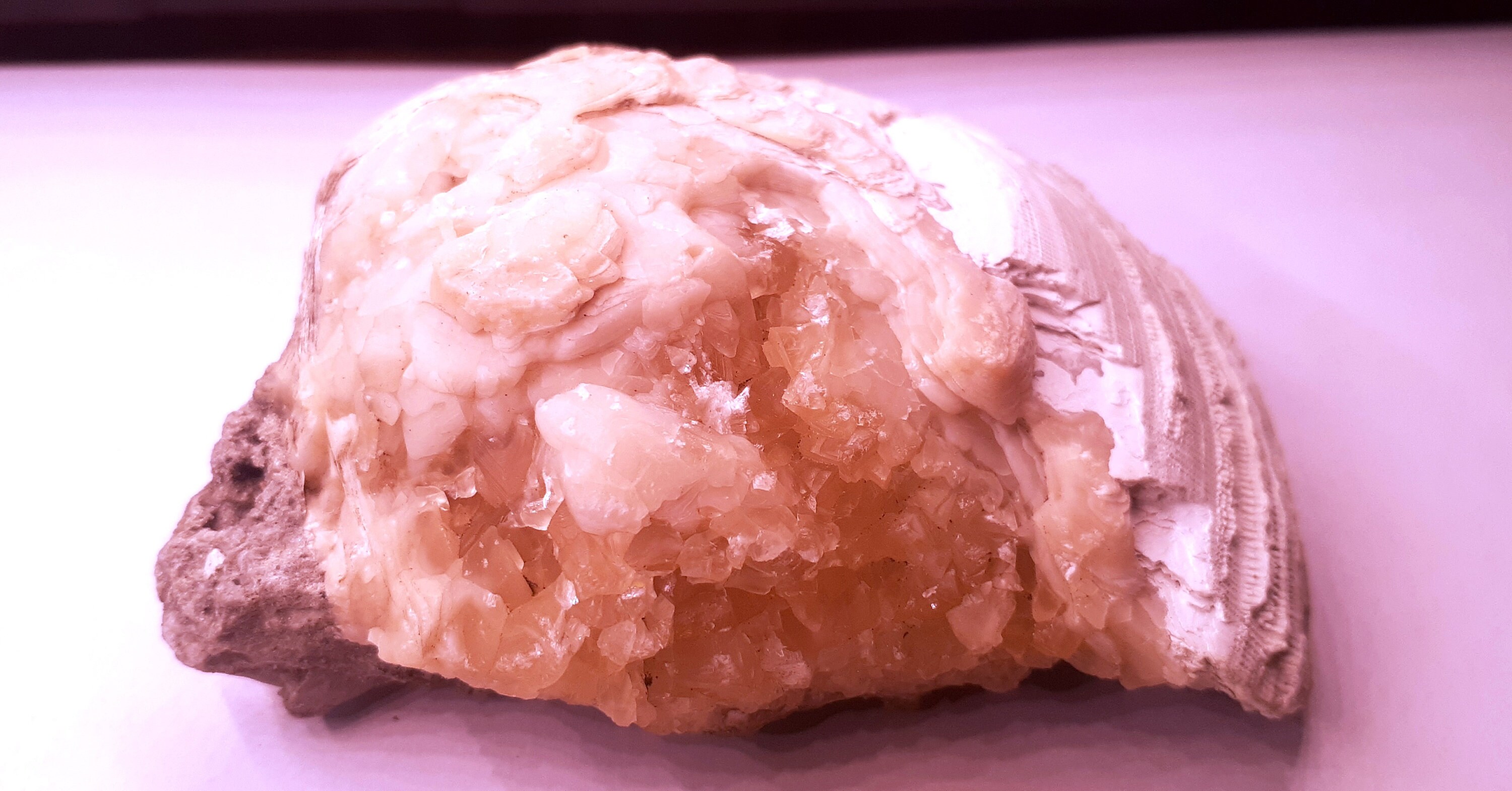 Red Calcite Florida From Tampa