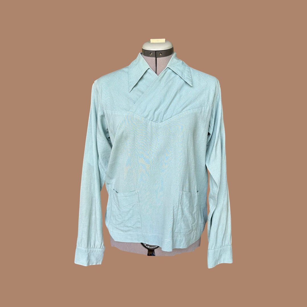 Vintage 1940s Men’s Bib Style Shirt by Hollywood Rogue BVD - Etsy