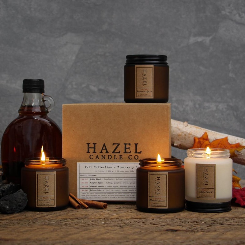 Fall Candle Discovery Set - Etsy