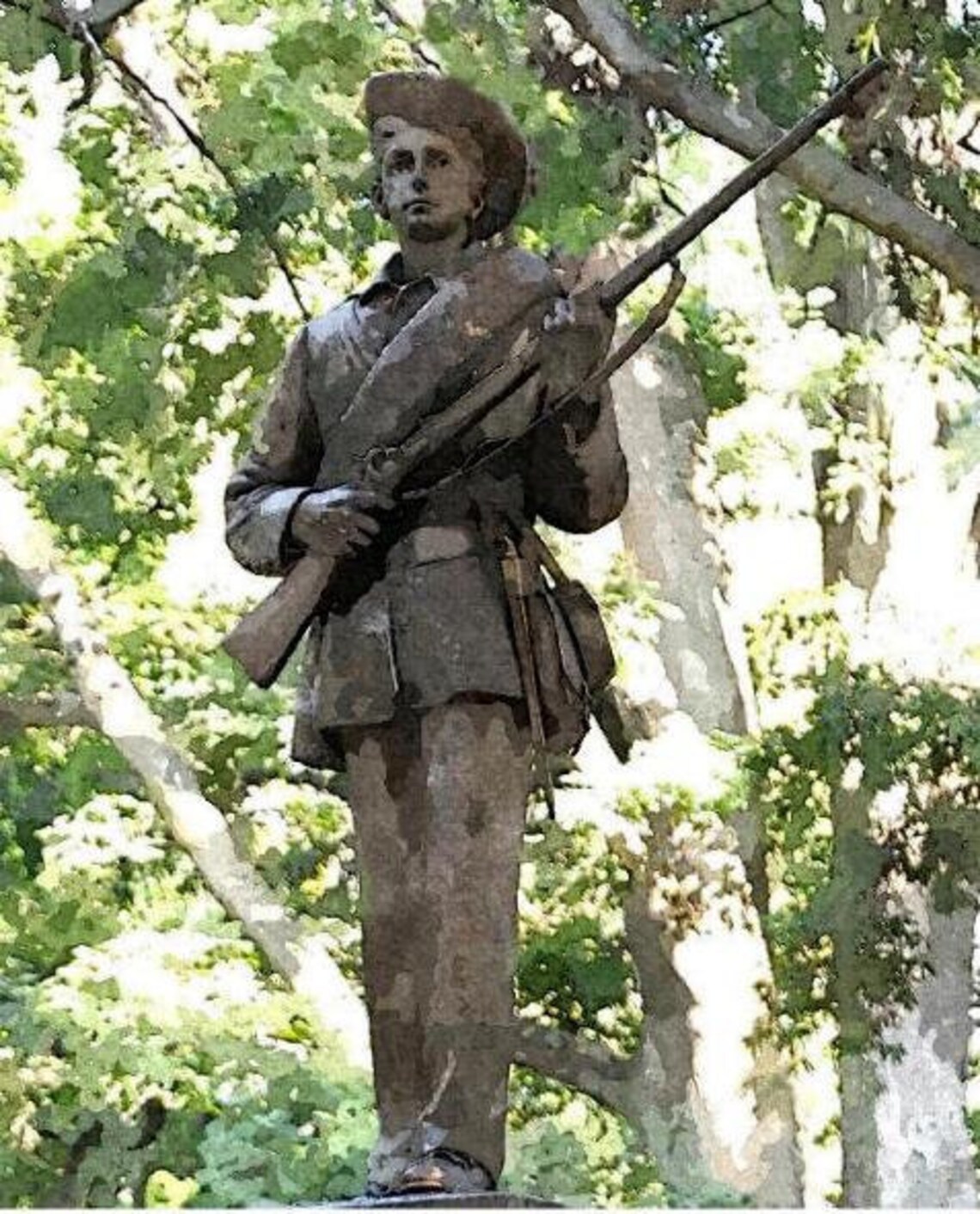 Silent Sam Watercolor Portraituncuniversity of North - Etsy