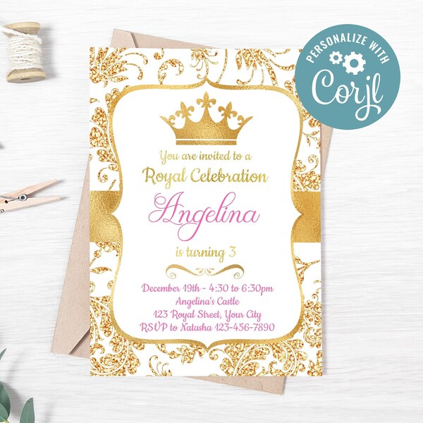 Royal Invitation - Etsy