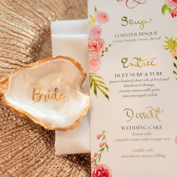 Shell Place Cards - Etsy