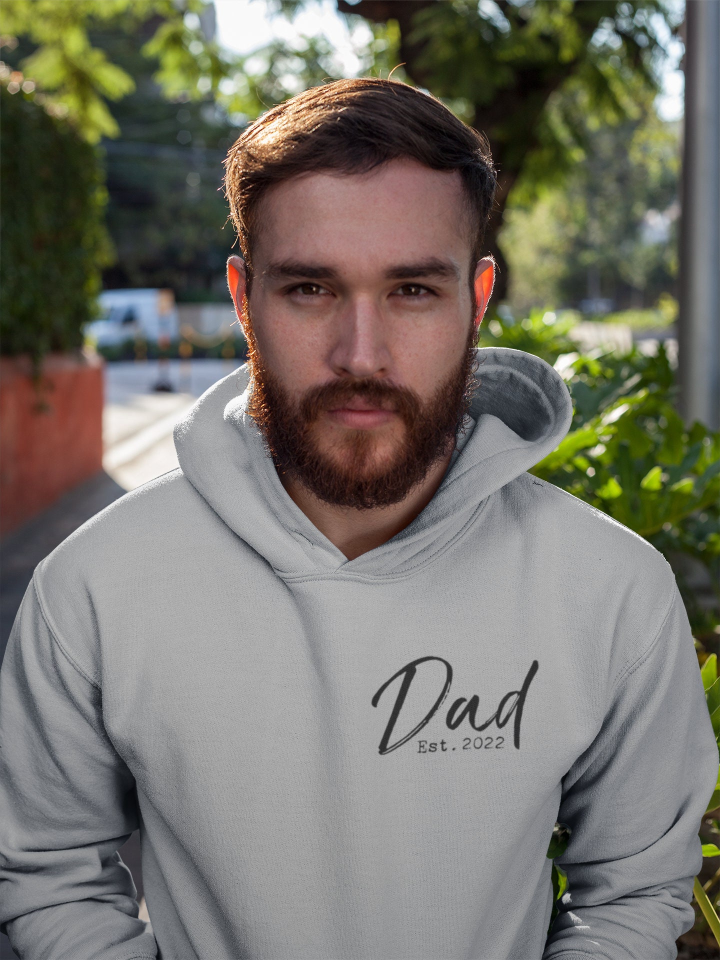 Dad Est Shirt Custom Dad Shirt Dad T For New Dad Sweatshirt Etsy