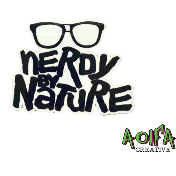 Nerdy Decal - Etsy
