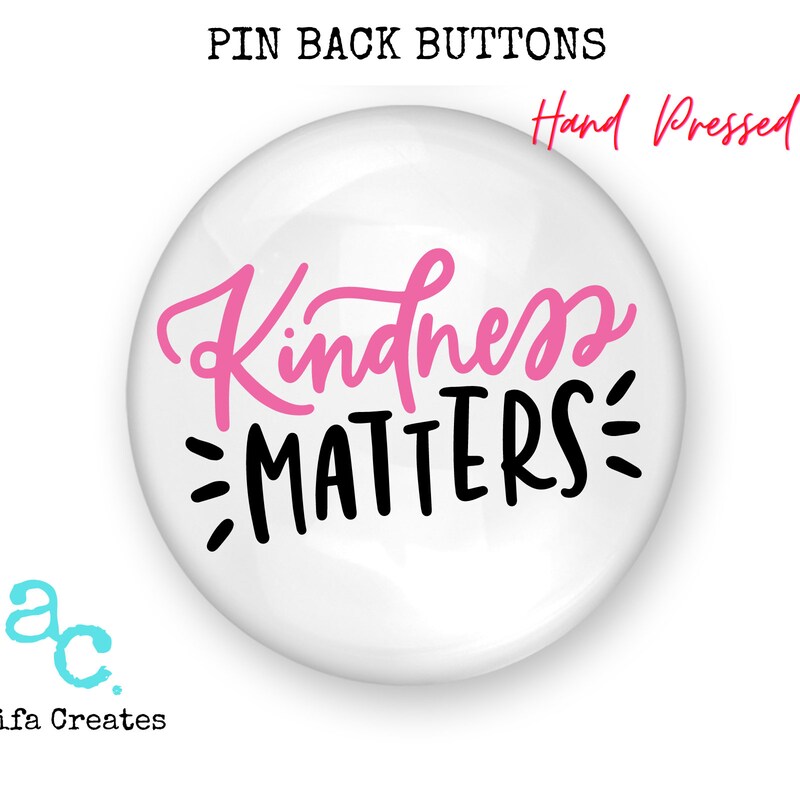 Kindness Pin - Etsy