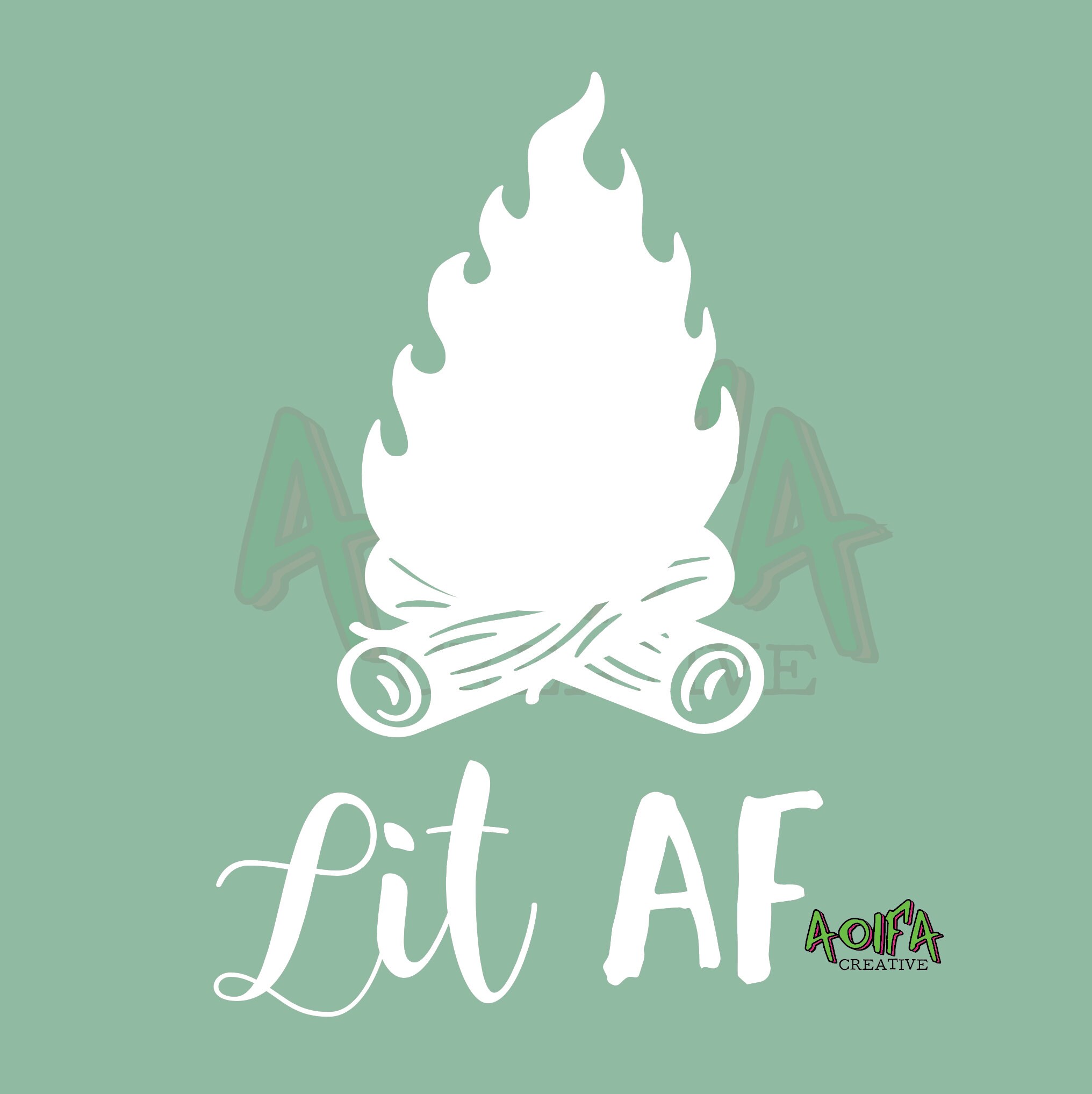 DIGITAL DOWNLOAD Lit Af Camping Png JPG Sublimation Png - Etsy
