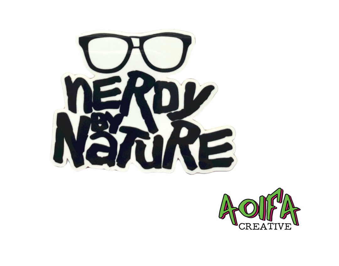 Nerdy Sticker, Nerd Decal, Funny Quote, Lettering Design , Ielmet ...