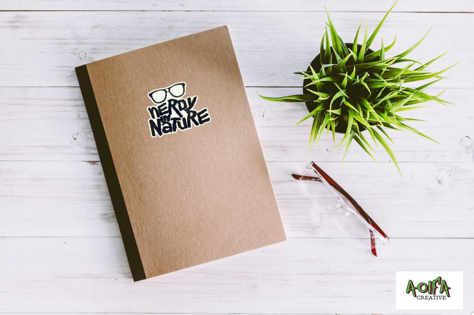 Nerdy Sticker Nerd Decal Funny Quote Lettering Design - Etsy