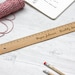 Personalized Wooden Ruler Unique Desk Accessory - Etsy